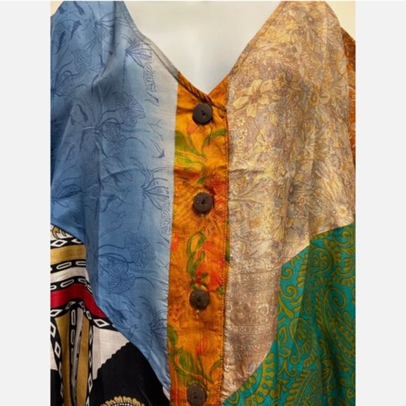 Funky Stuff | Tops | Nwt Funky Stuff Patch Hippy Bohemian Pure Light ...